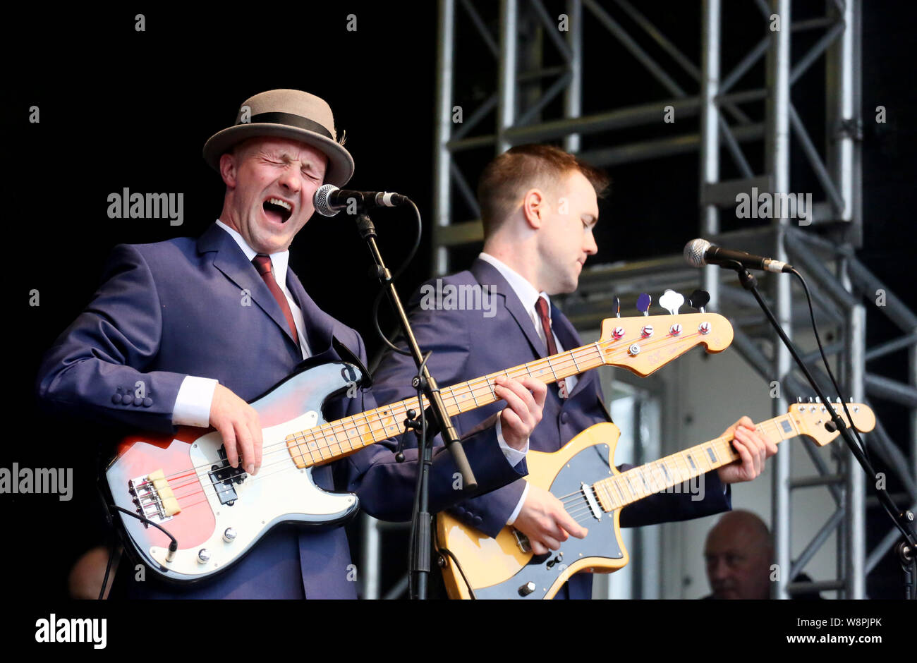 Rochdale, UK. 10th August, 2019. The Northern Soultrain performing at ...