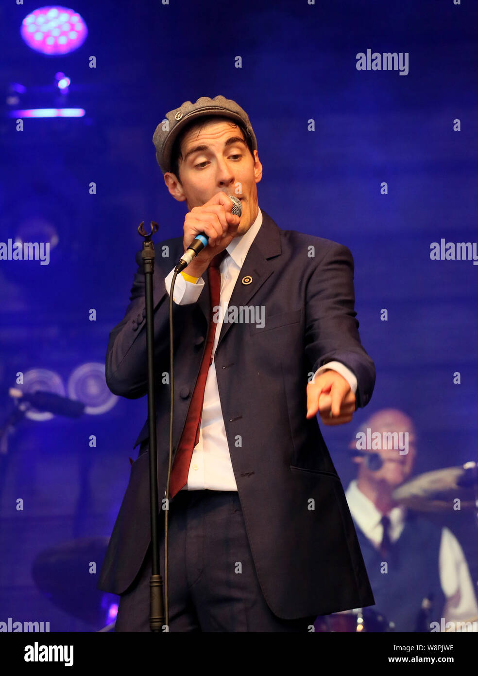 Rochdale, UK. 10th August, 2019. The Northern Soultrain performing at ...