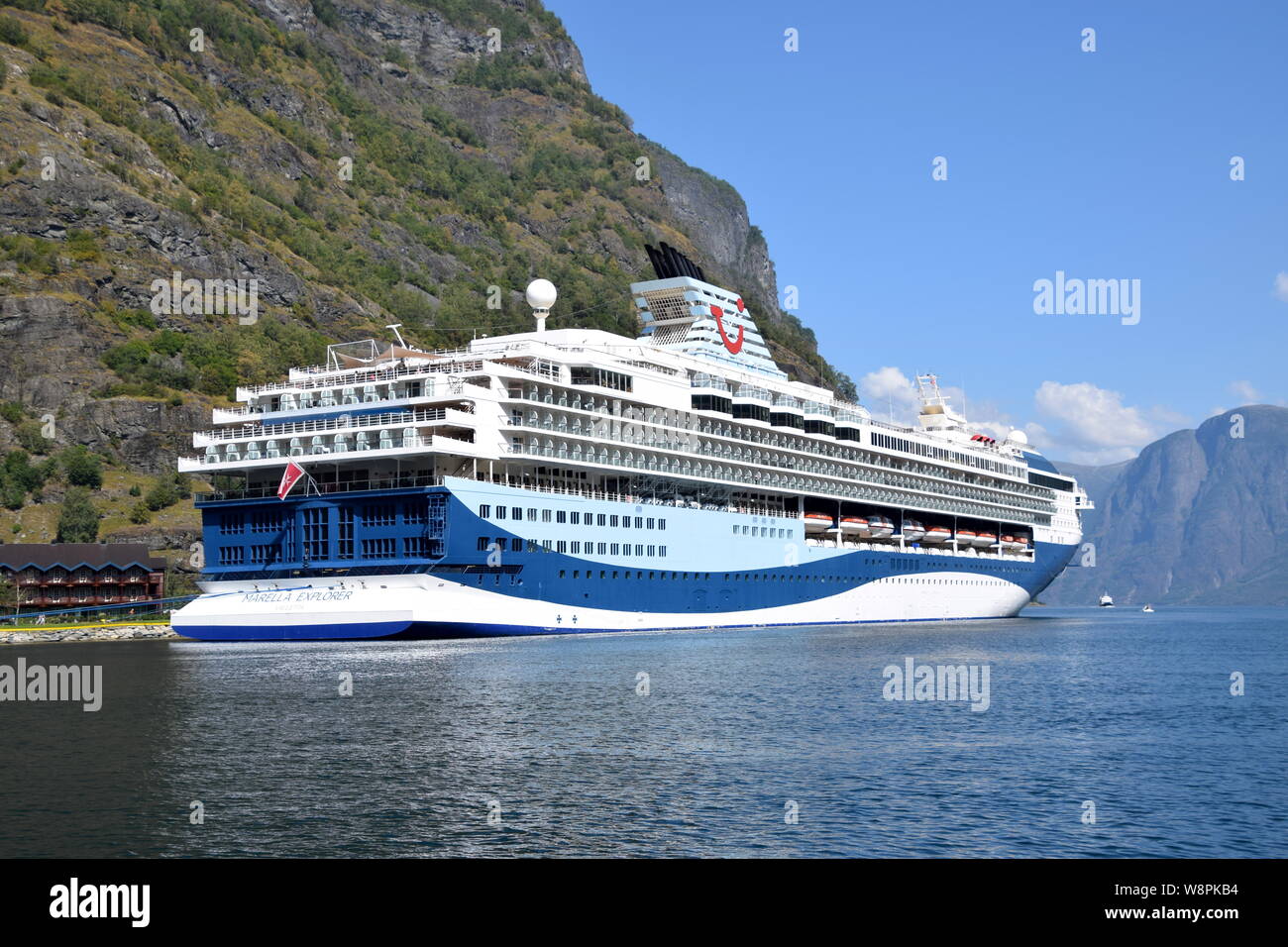 Marella Explorer a cruie operated by TUI cruises the fjords of Norway ...
