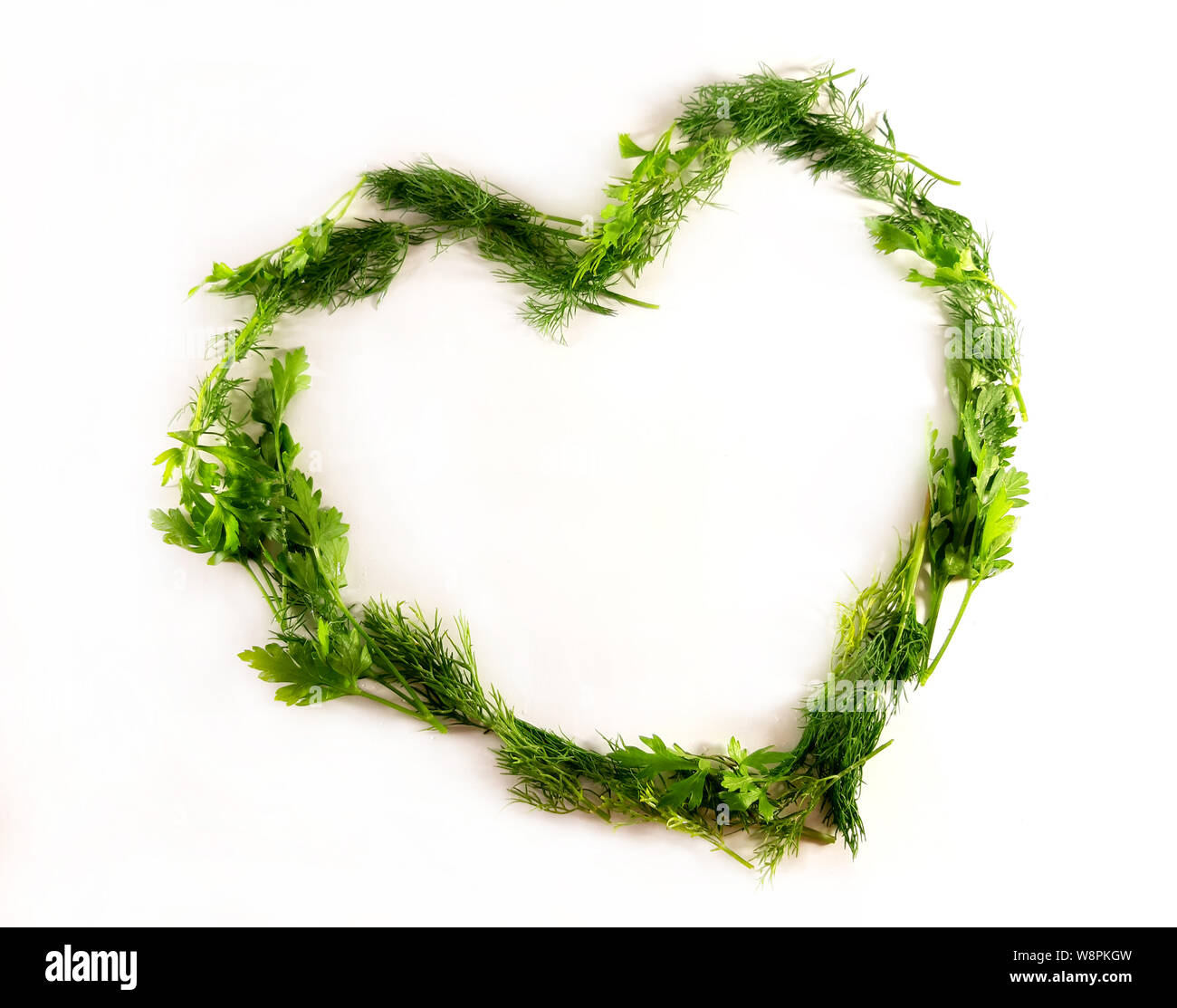 Greens photo frame, ecology. Isolated border for design, white ...