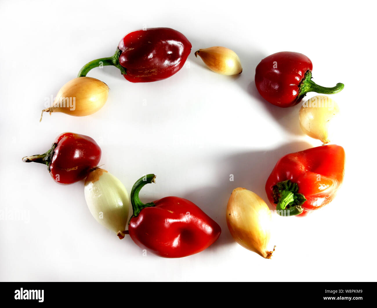 Red pepper is sweet, photo. Useful product, a plant for food Stock ...