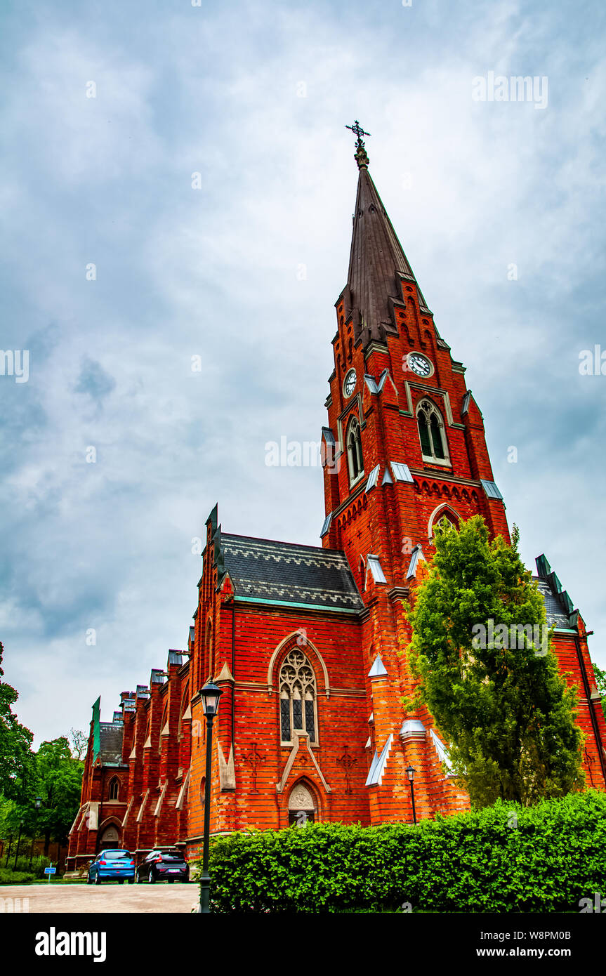 All Saints Church in the city of Lund Sweden Stock Photo - Alamy