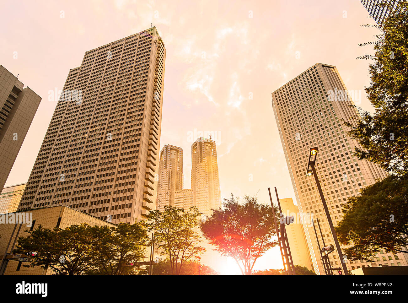 Skyscrapers Looking Up Stock Photo - Alamy