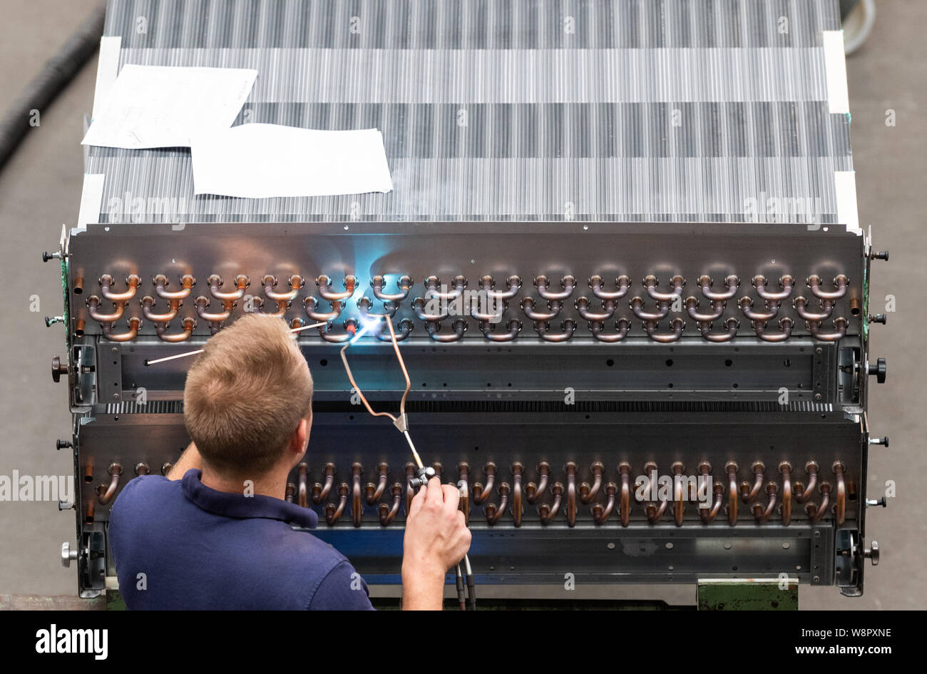 Air To Air Heat Exchanger High Resolution Stock Photography and Images ...