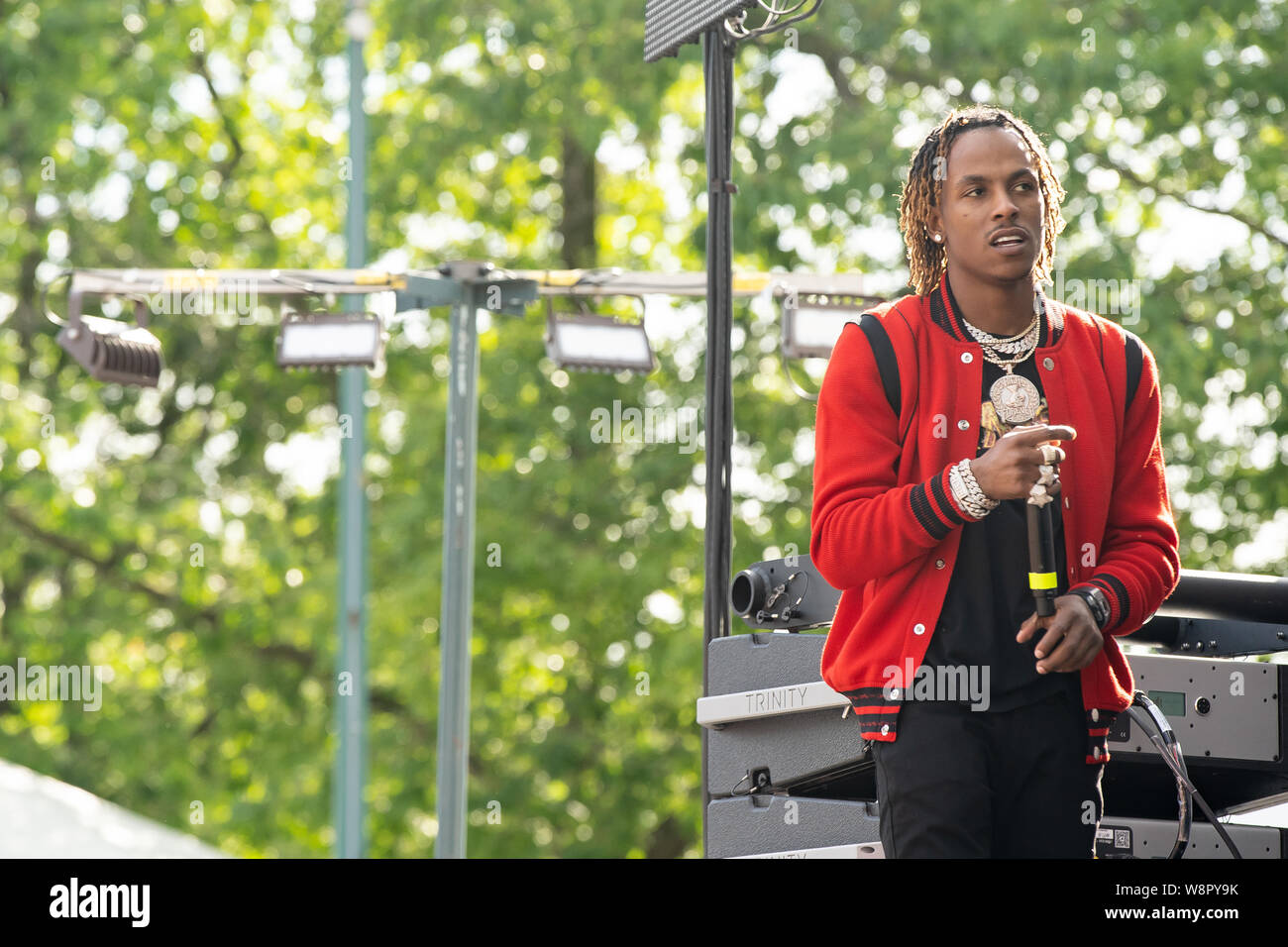 American rapper Rich The Kid performing at Breakout Festival day 2 at ...
