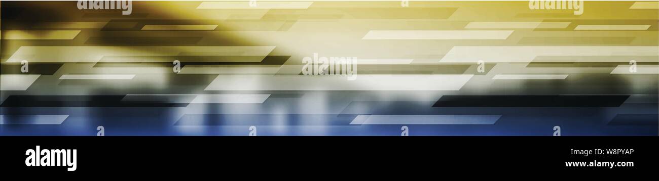 Abstract technology modern industrial web header banner. Vector design ...