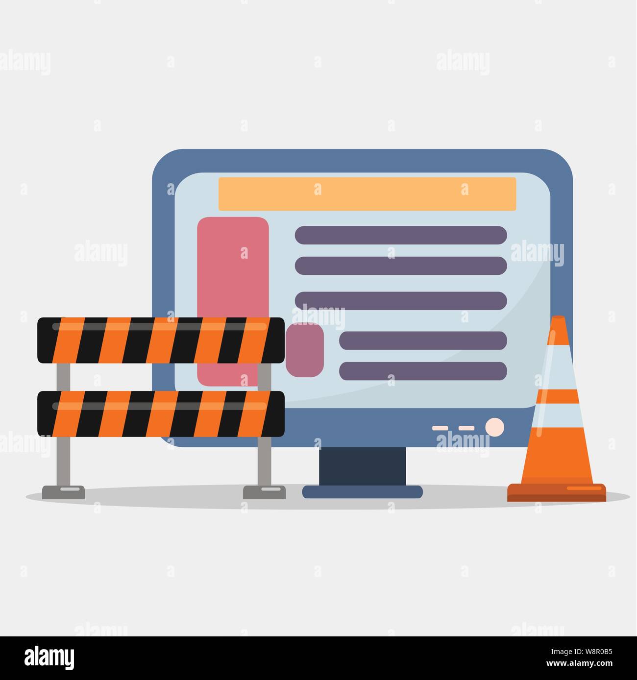 application development concept vector symbol illustration Stock Vector ...