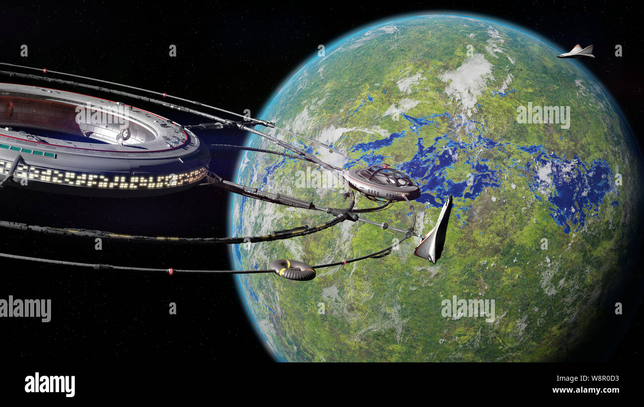 Alien planet jungle hi-res stock photography and images - Alamy