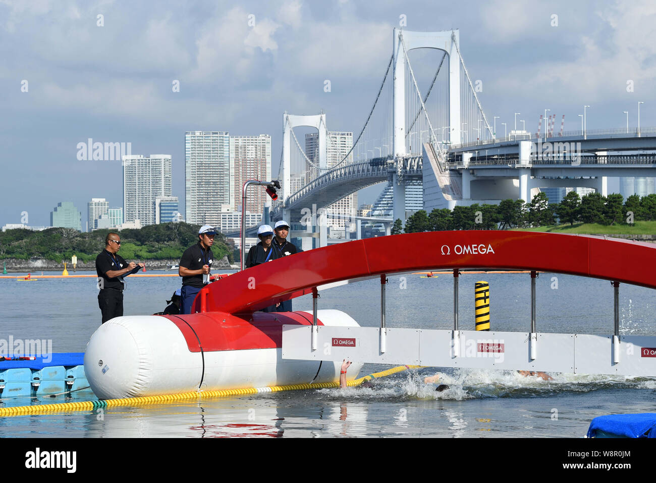 Tokyo, Japan. Credit: MATSUO. 11th Aug, 2019. -R) Nicholas Sloman (AUS ...