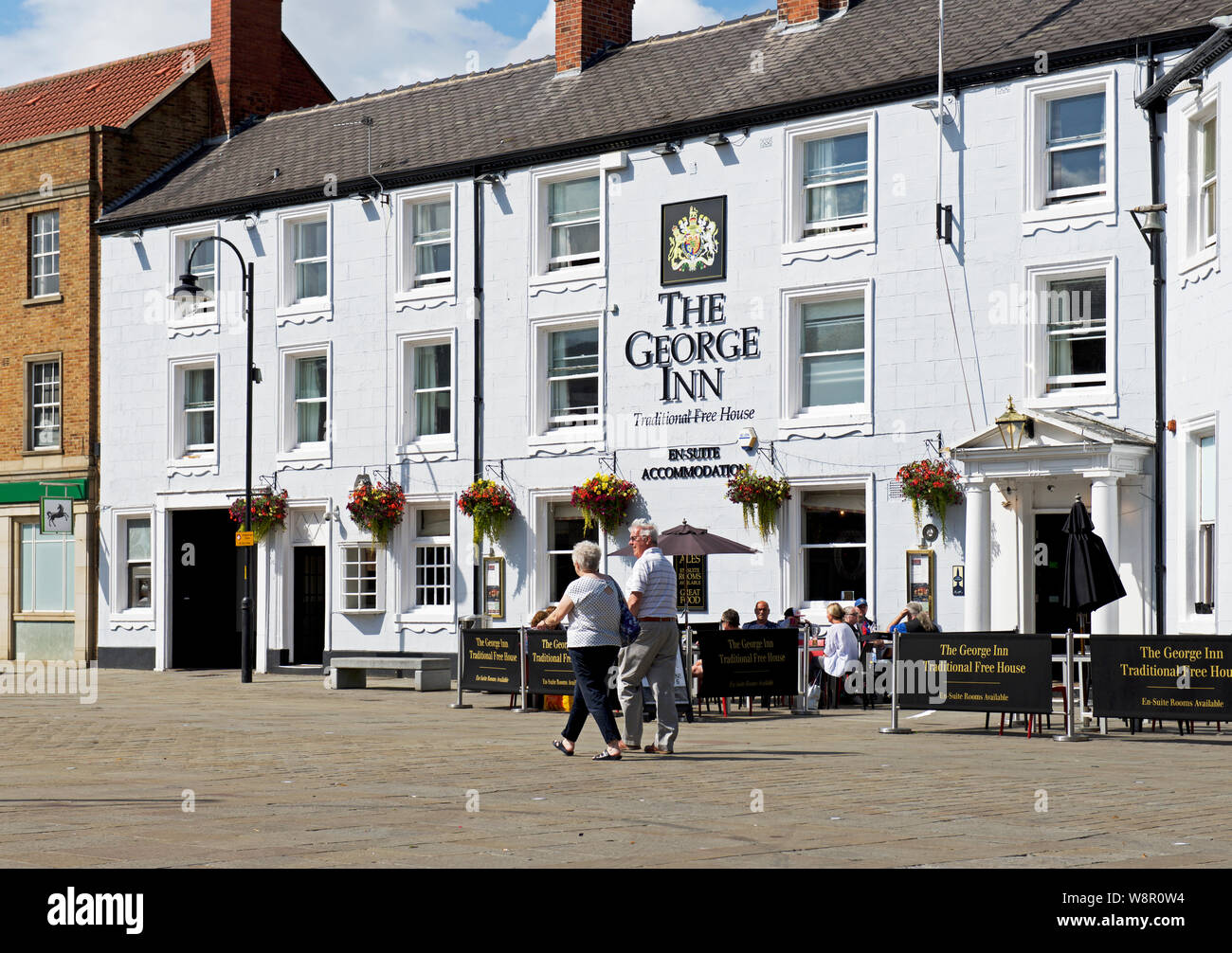 The George Inn, Selby, North Yorkshire, England UK Stock Photo - Alamy