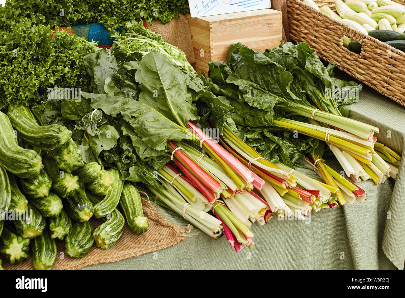 Harvested swiss chard hi-res stock photography and images - Alamy