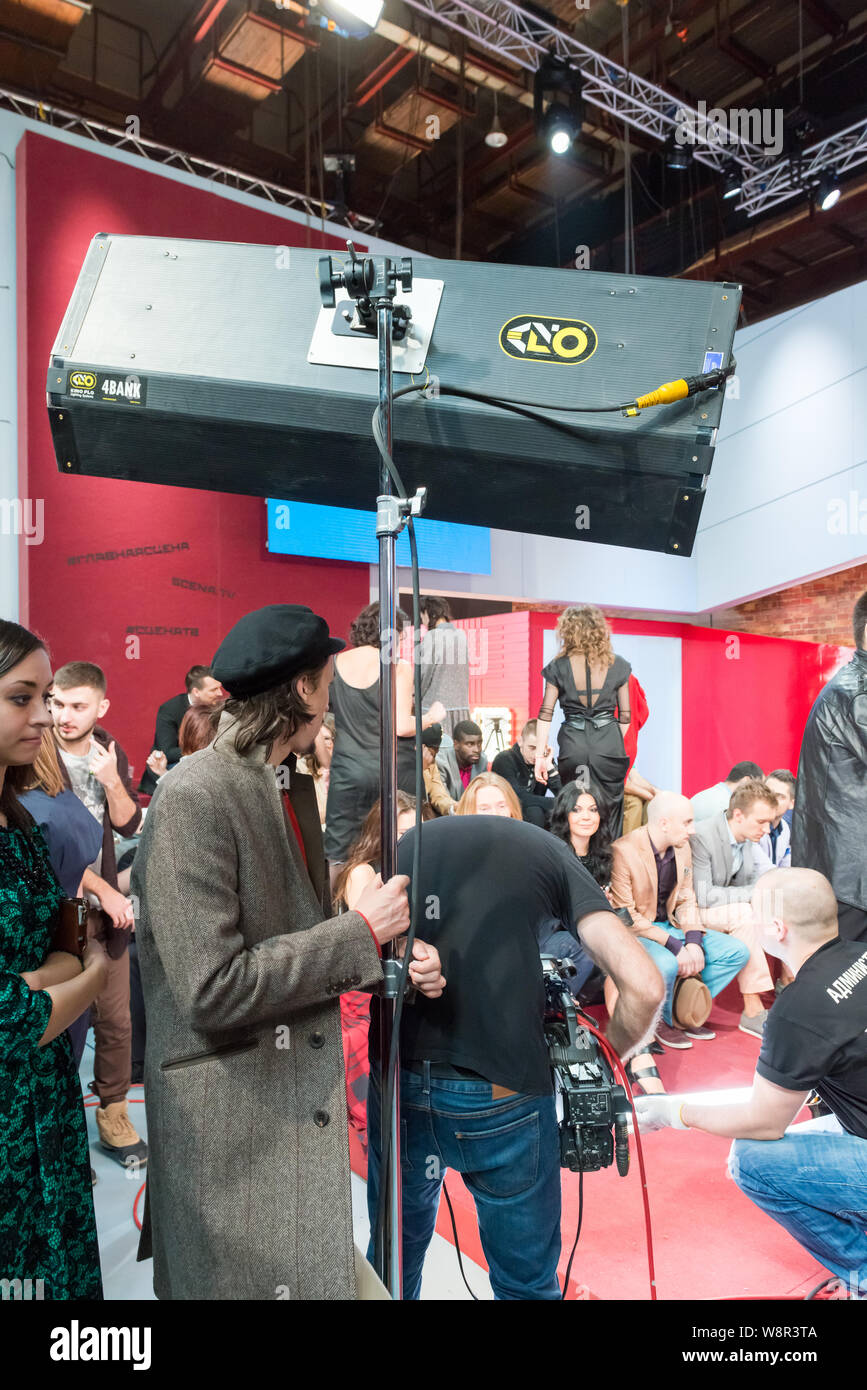 TV show filming backstage Stock Photo - Alamy