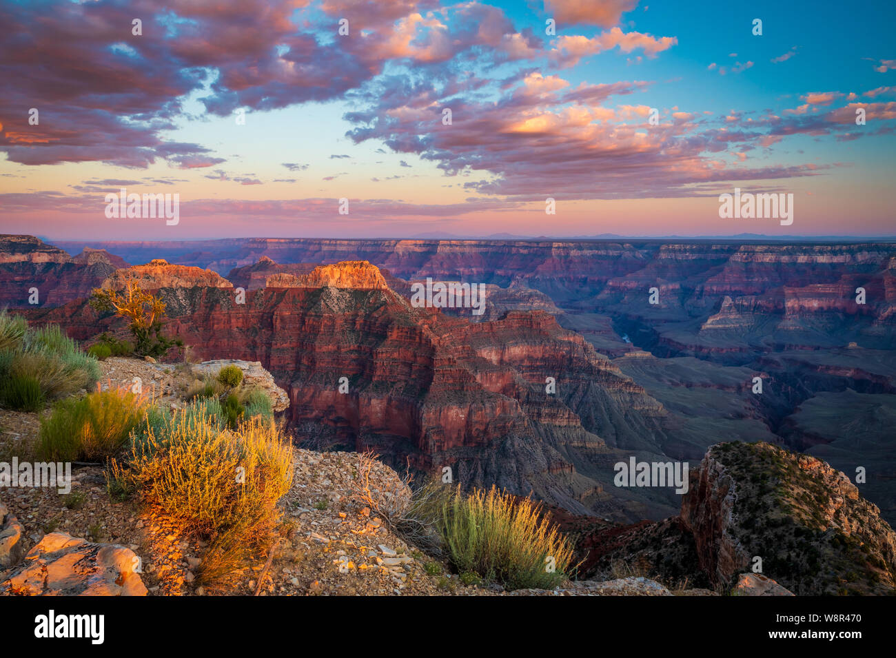 Point Sublime on the North Rim of the Grand Canyon National Park in ...