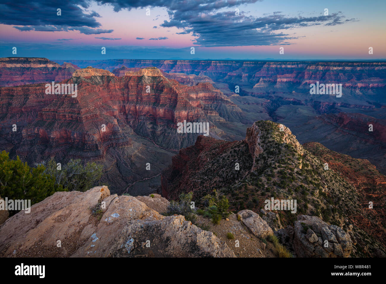 Point Sublime on the North Rim of the Grand Canyon National Park in ...
