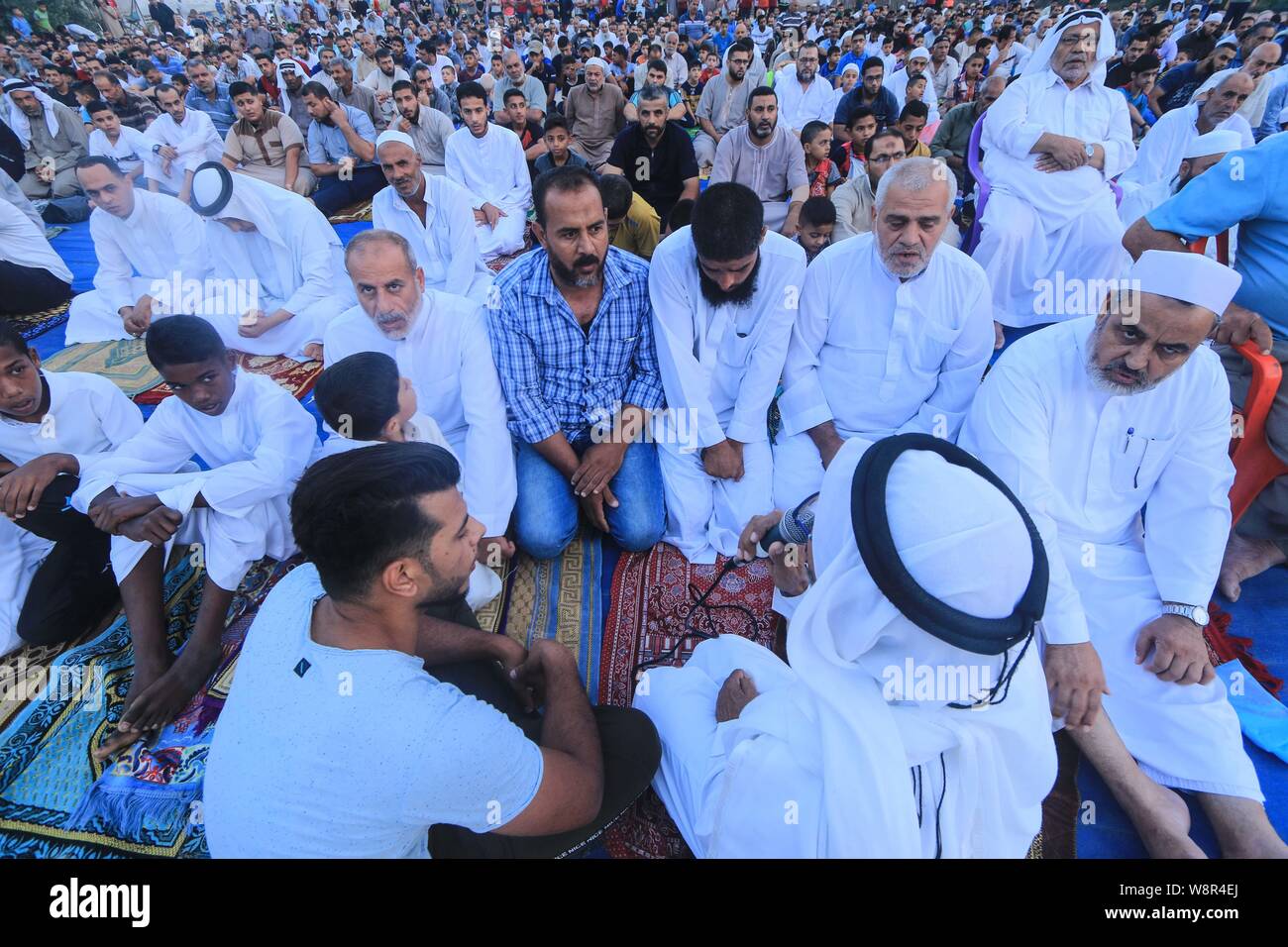 Deir Al-Balah, The Gaza Strip, Palestine. 11th Aug, 2019. Palestinians ...