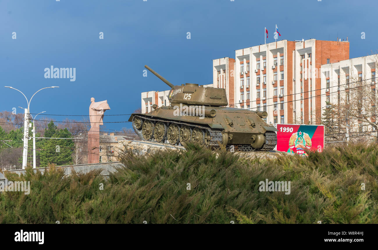 Transnistria tank monument hi-res stock photography and images - Alamy