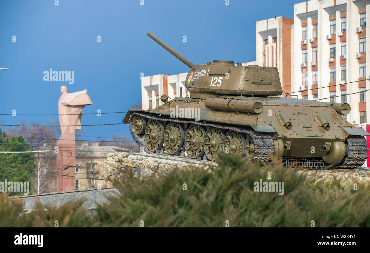 Transnistria tank monument hi-res stock photography and images - Alamy