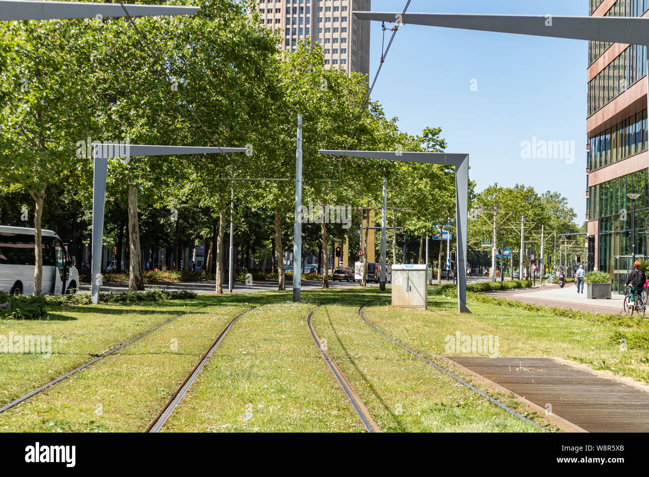 Tram tramway transport rotterdam hi-res stock photography and images ...