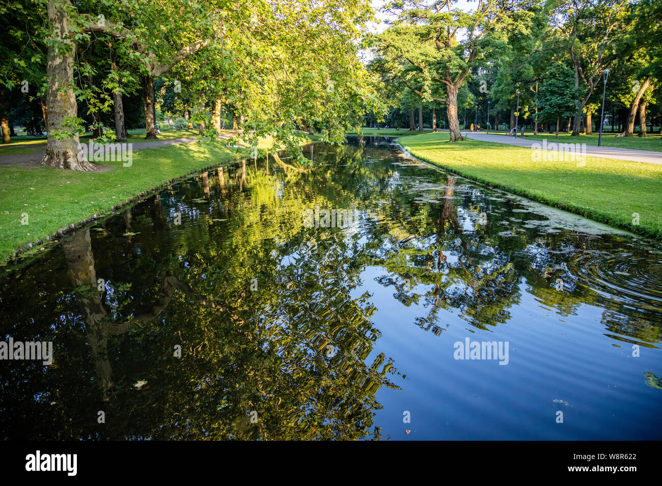 Rotterdam park water hi-res stock photography and images - Alamy