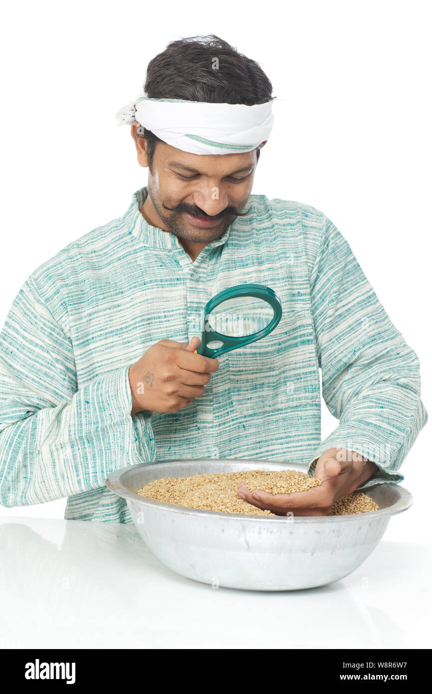 Indian rural agriculture Cut Out Stock Images & Pictures - Alamy