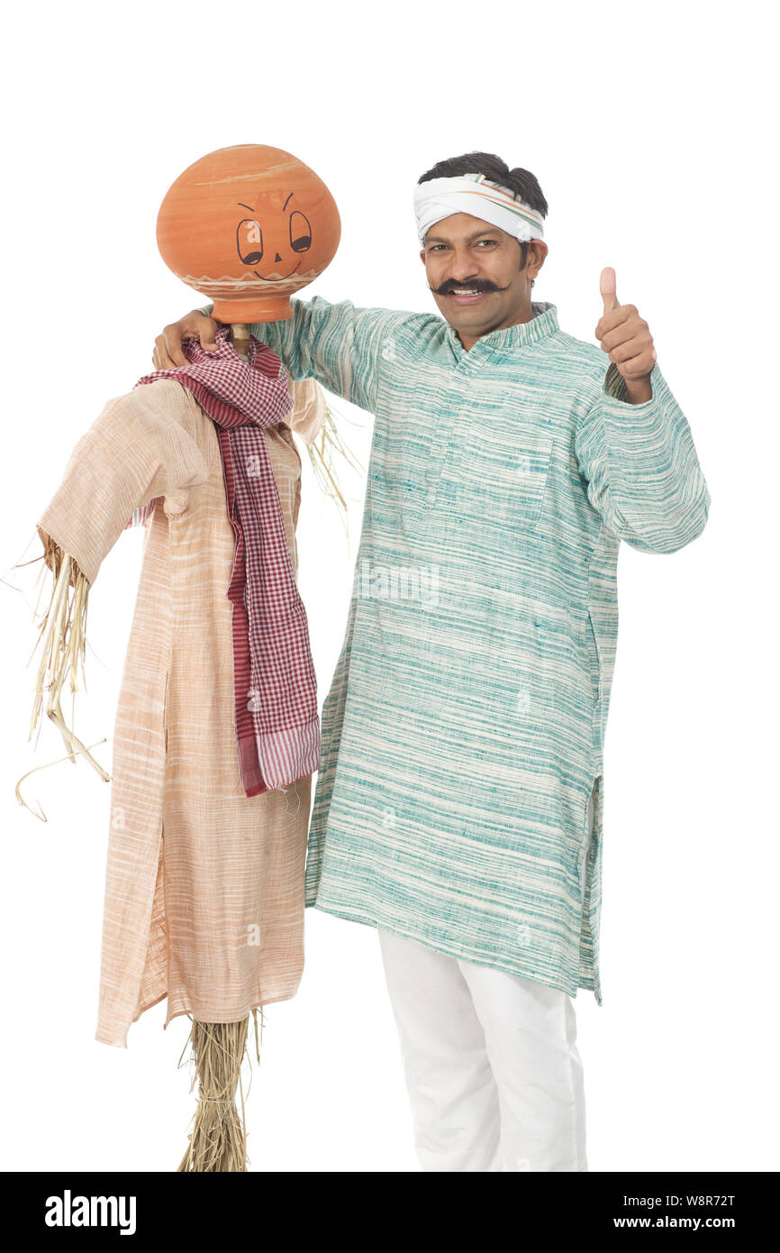 Indian scarecrow hi-res stock photography and images - Alamy