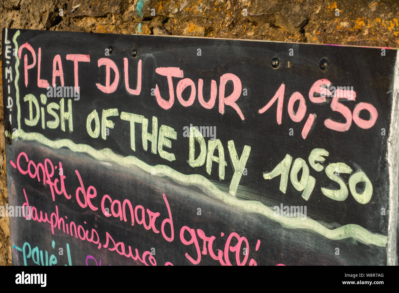 Plat du jour hi-res stock photography and images - Alamy