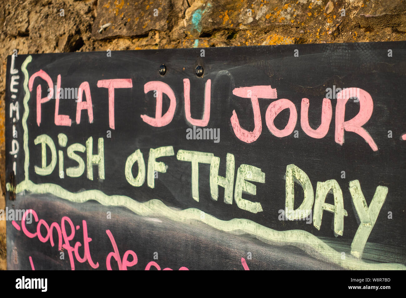 Plat du jour hi-res stock photography and images - Alamy