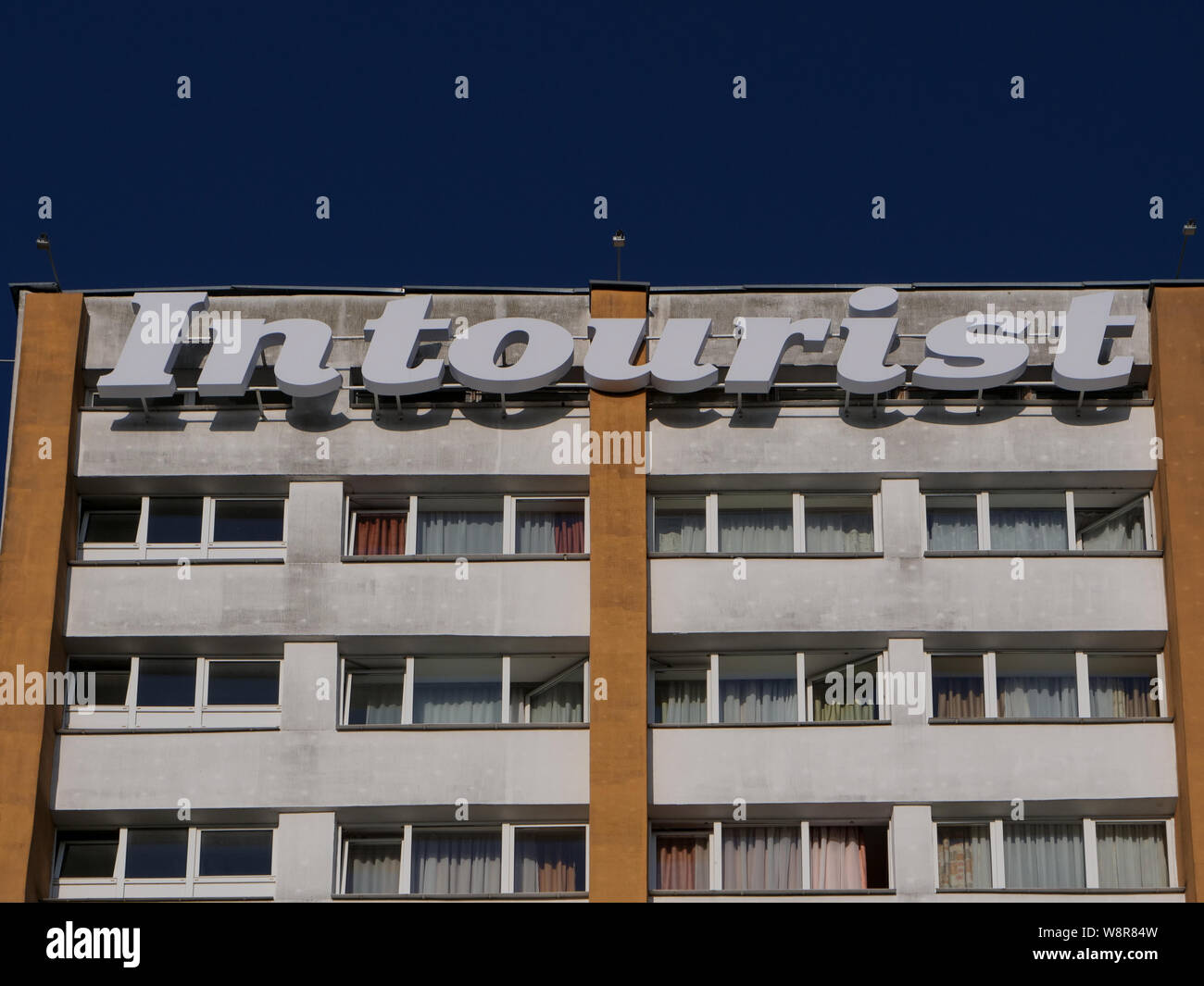 Intourist Hotel, Brest Stock Photo - Alamy