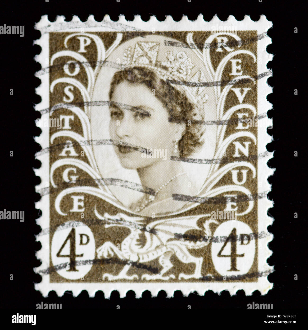 4d Postage Stamp High Resolution Stock Photography and Images - Alamy