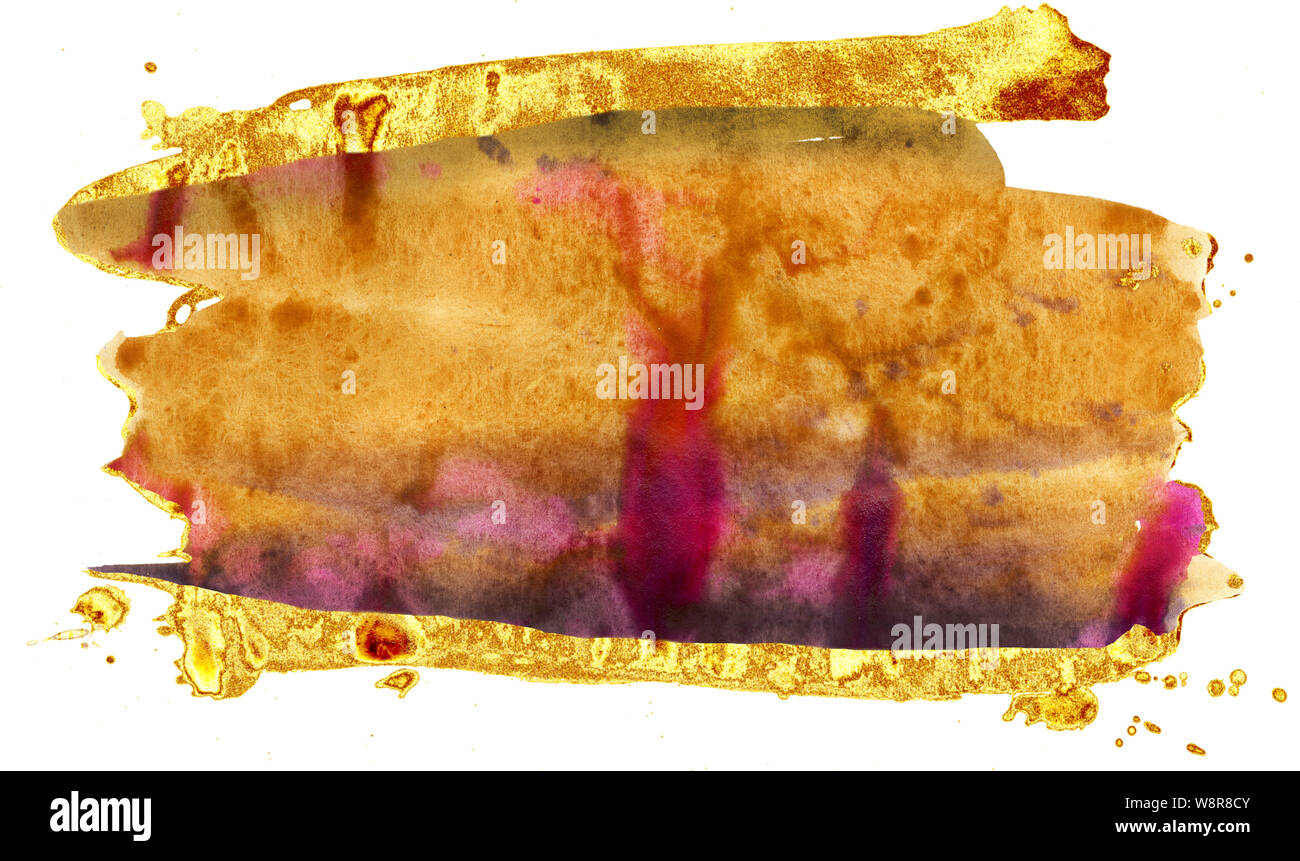 Brown and gold art Cut Out Stock Images & Pictures - Alamy