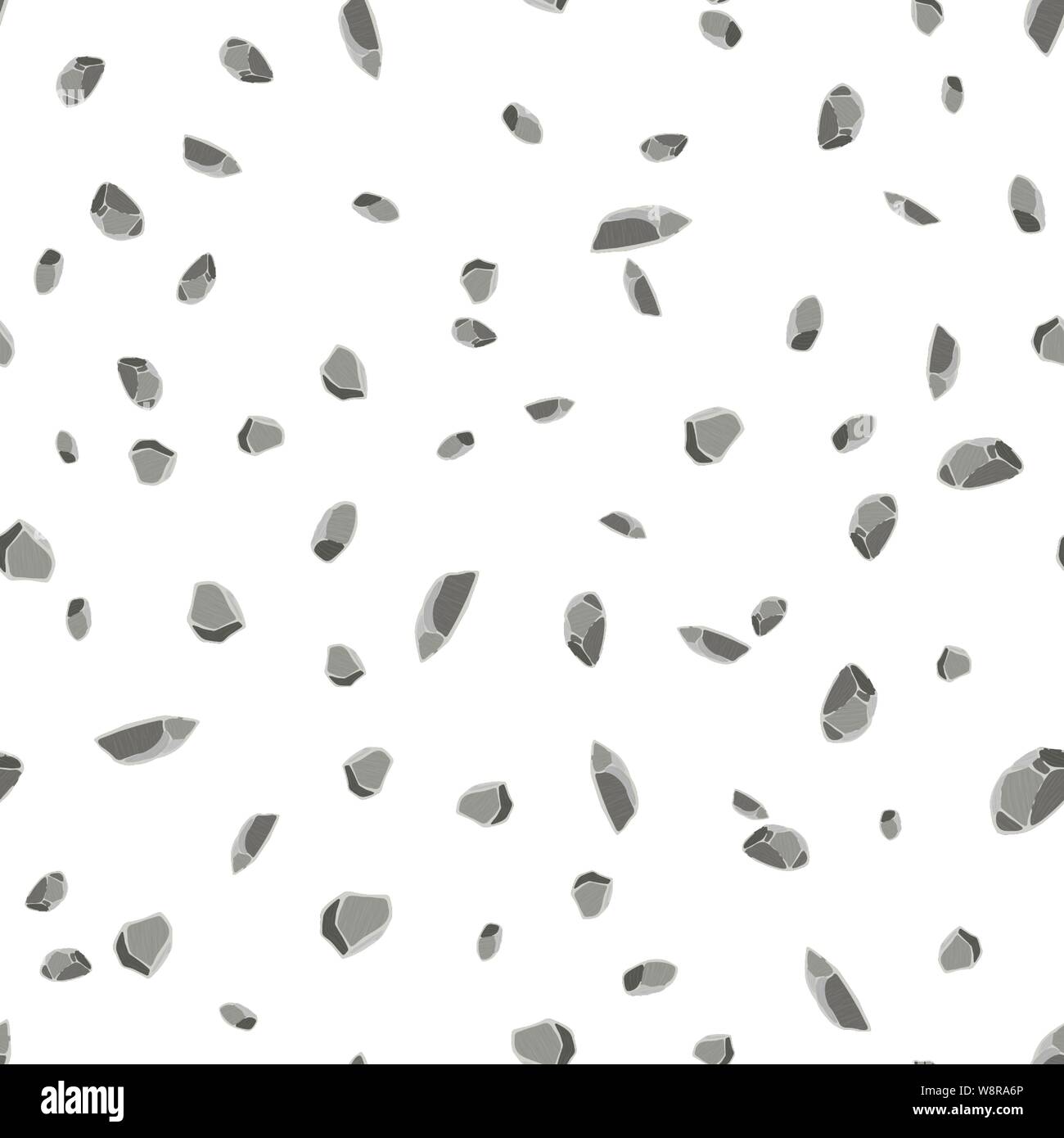 Gravel texture seamless Stock Vector Images - Alamy