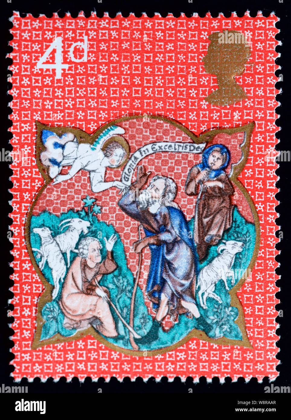 4d postage stamp hi-res stock photography and images - Alamy