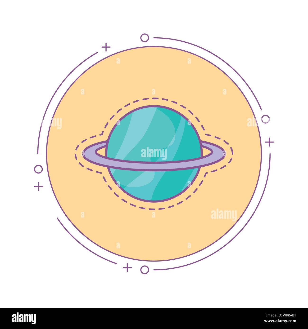 Rings Of Saturn Cut Out Stock Images & Pictures - Alamy