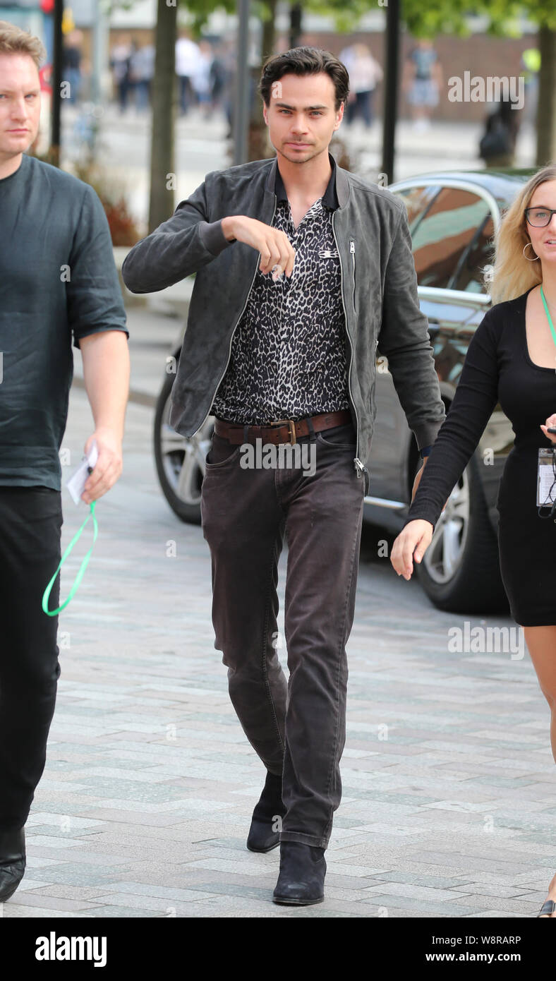 Tom York outside ITV Studios today Featuring: Tom York Where: London ...