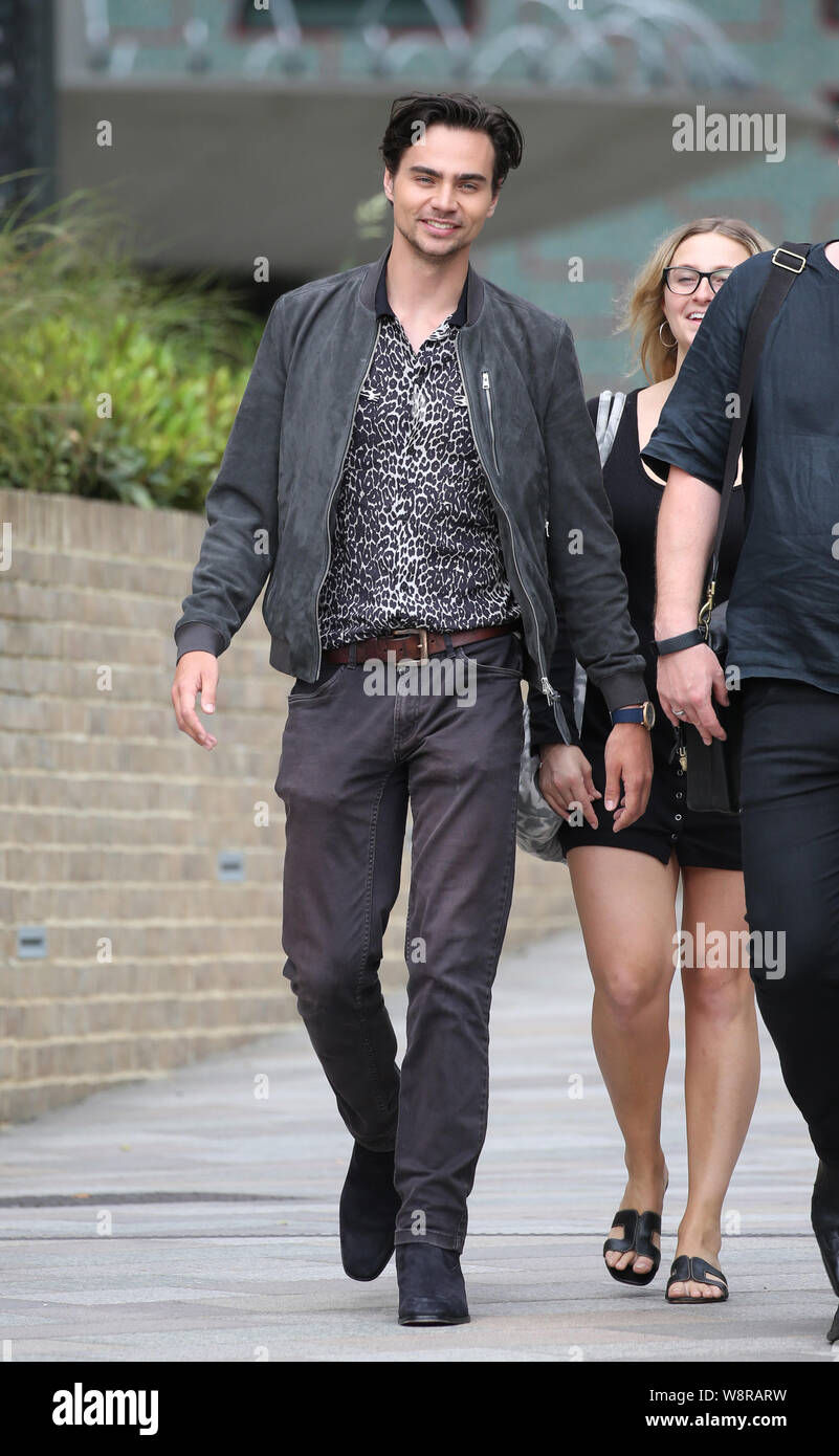 Tom York outside ITV Studios today Featuring: Tom York Where: London ...