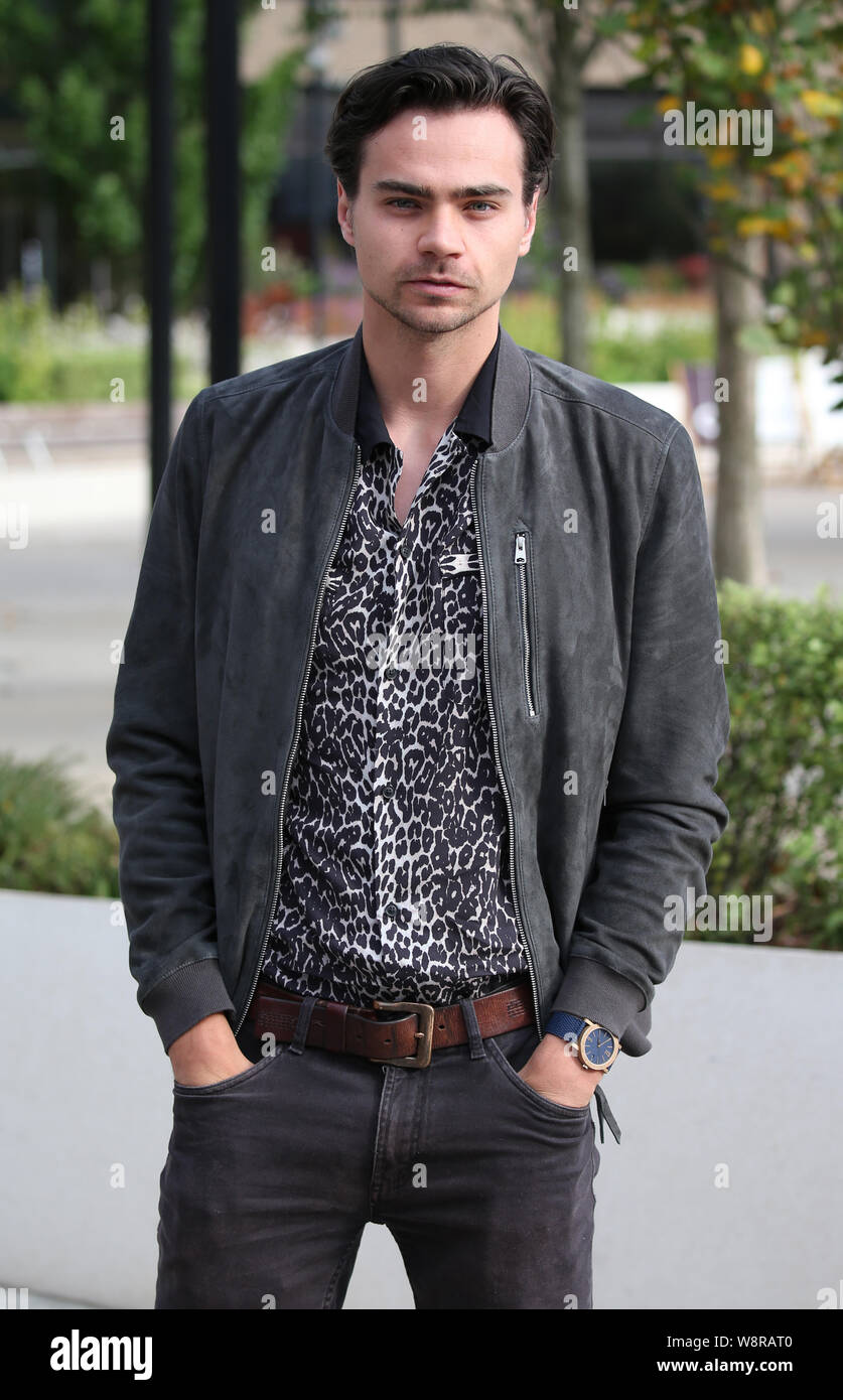 Tom York outside ITV Studios today Featuring: Tom York Where: London ...