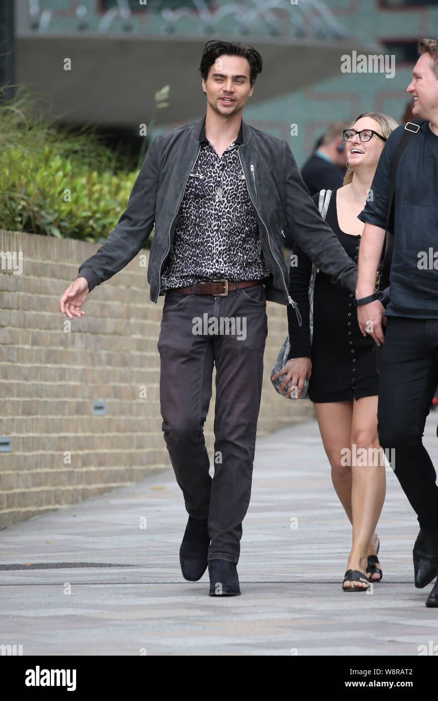 Tom York outside ITV Studios today Featuring: Tom York Where: London ...