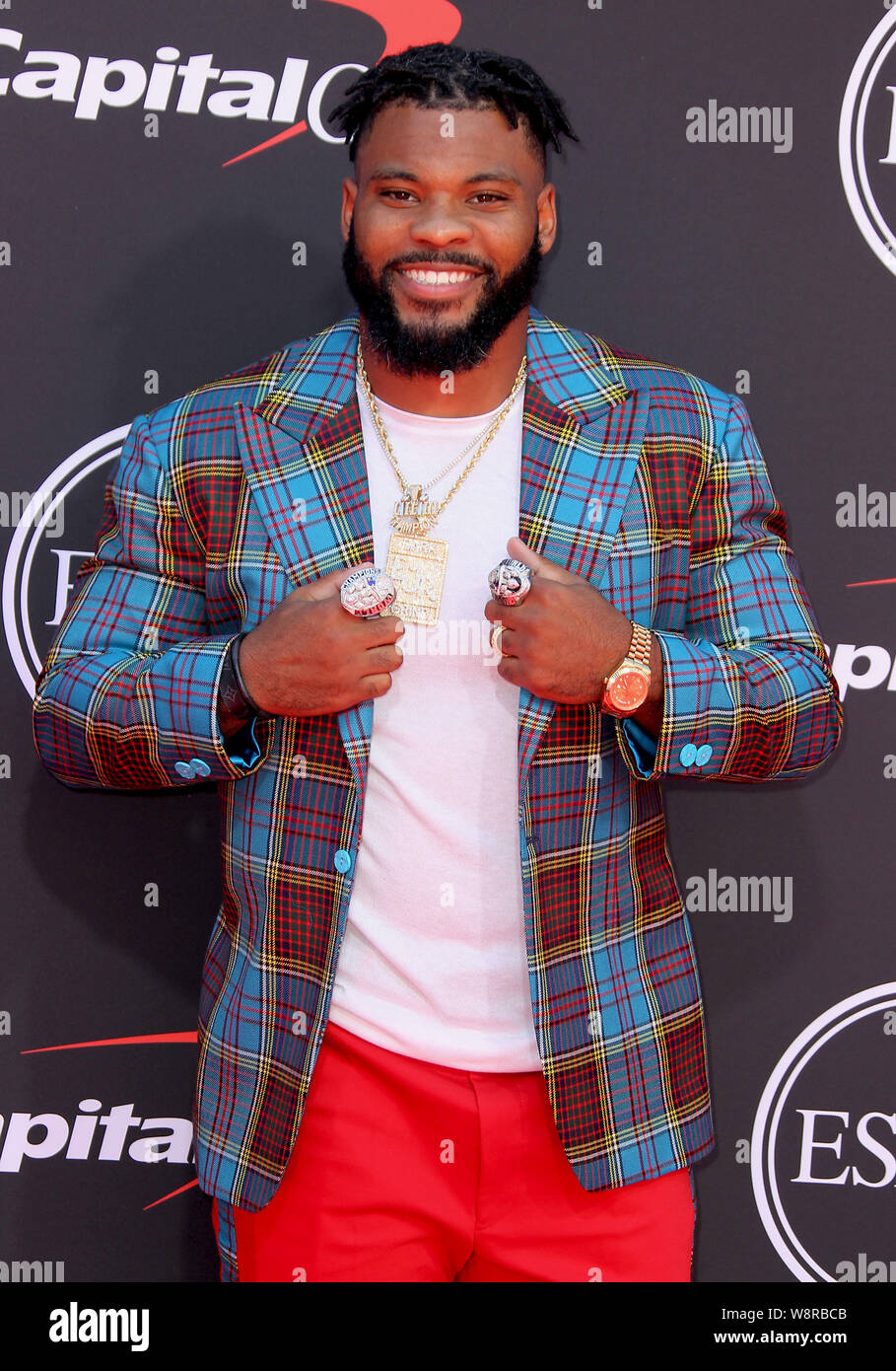 The ESPYs 2019 Arrivals held at the Microsoft Theatre in Los Angeles ...
