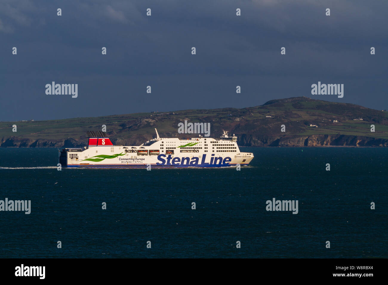 Holyhead, Wales – Editorial, Stena Line Ferries Ferry ship, landscape ...