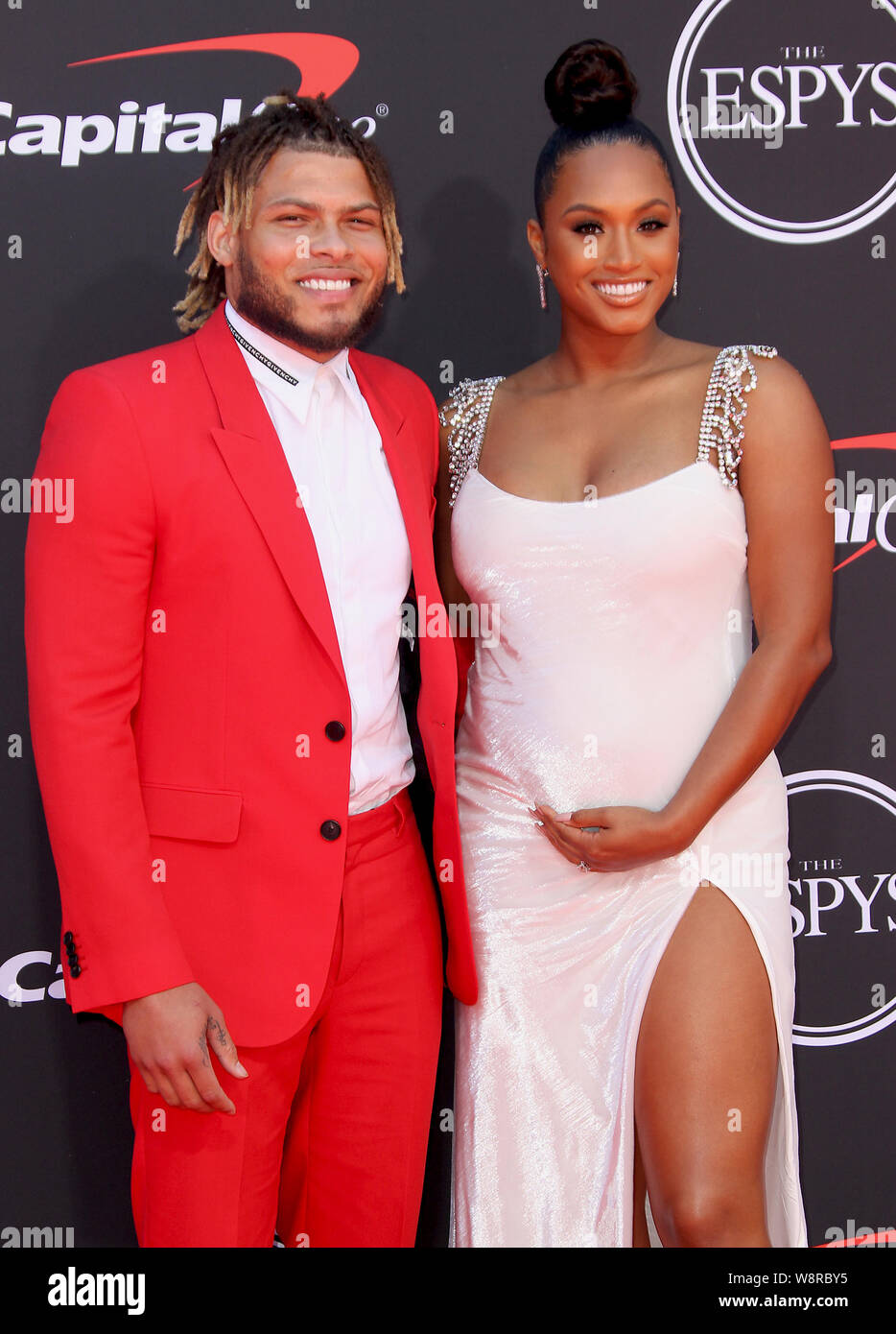 The ESPYs 2019 Arrivals held at the Microsoft Theatre in Los Angeles ...