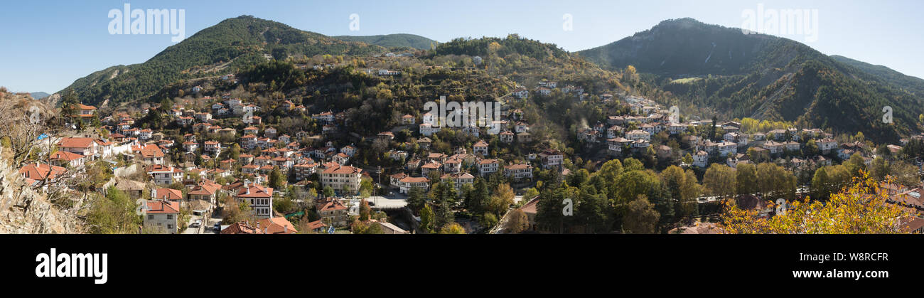 panorama of the village of Goynuk in the Bolu mountains Stock Photo - Alamy