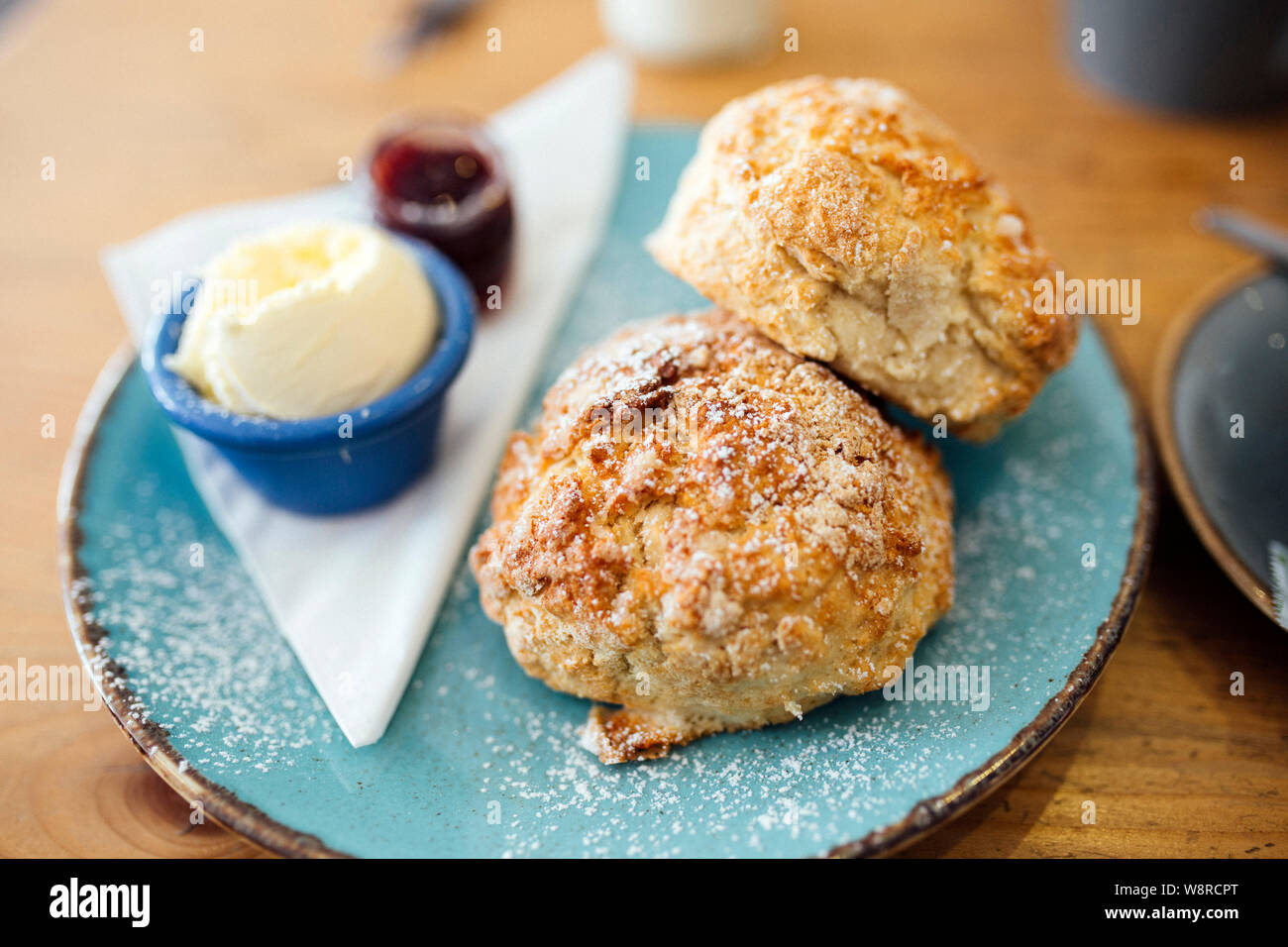 Cornish cream tea hi-res stock photography and images - Alamy