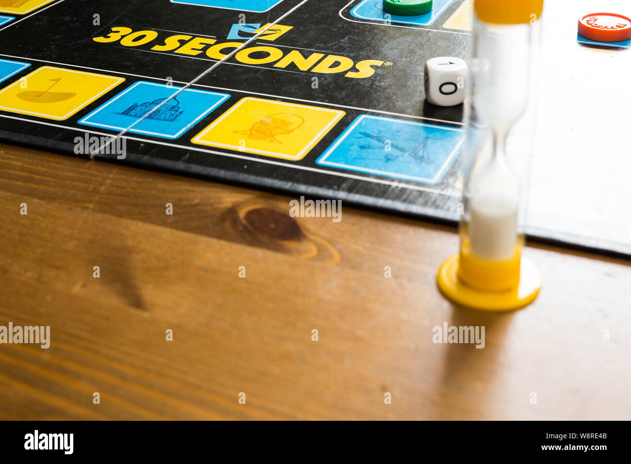 30 seconds board game, very fast party game, August 12, The Netherlands Stock Photo - Alamy