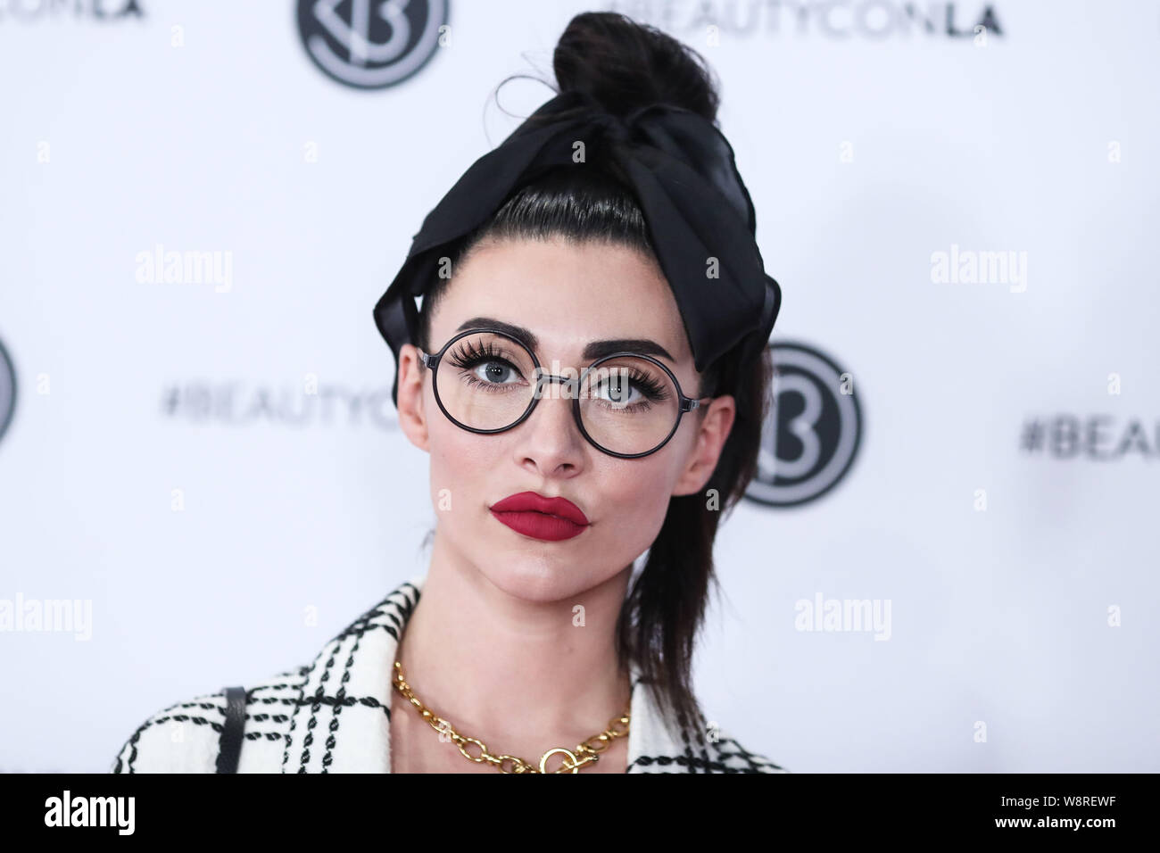 LOS ANGELES, CALIFORNIA, USA - AUGUST 10: Singer Qveen Herby (Amy Renee ...