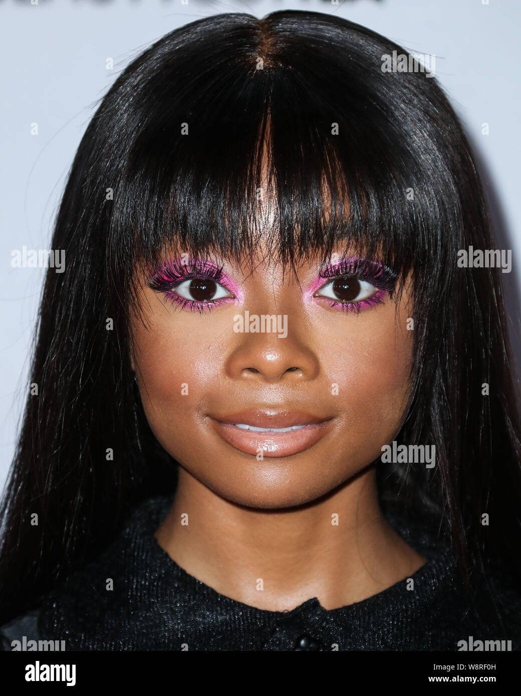 Skai Jackson With Flat Ironed Hair