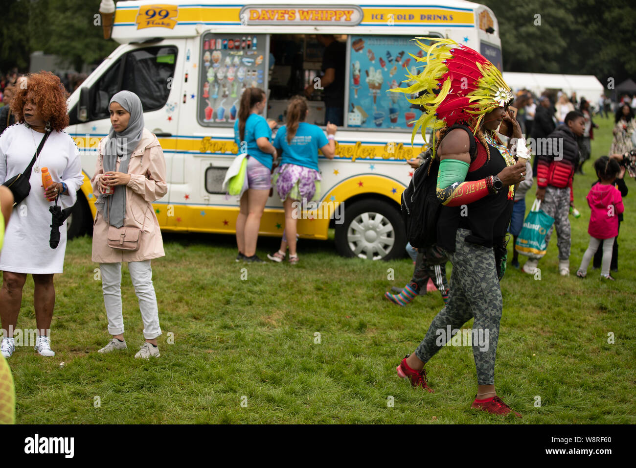 Manchester, UK. 10th Aug, 2019. Manchester Caribbean Carnival. People ...