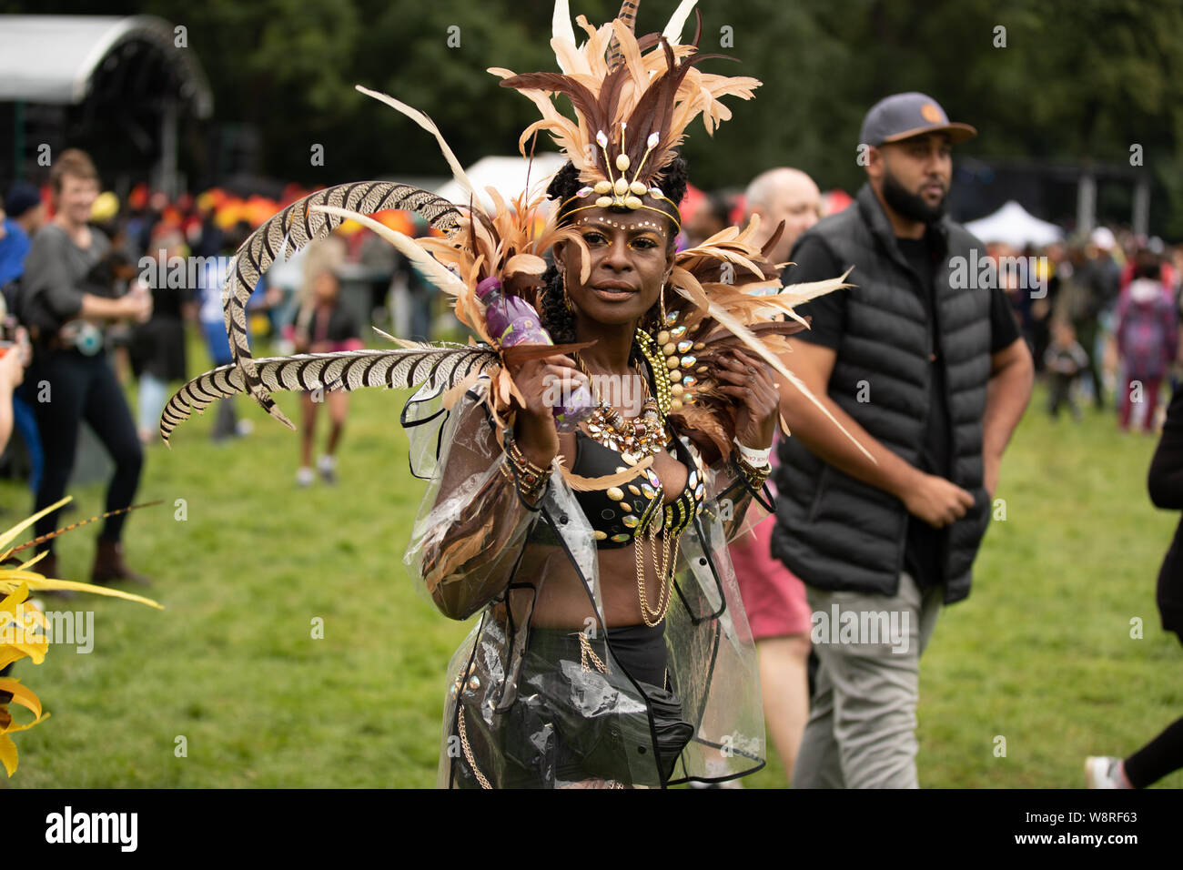 Manchester, UK. 10th Aug, 2019. Manchester Caribbean Carnival. People ...