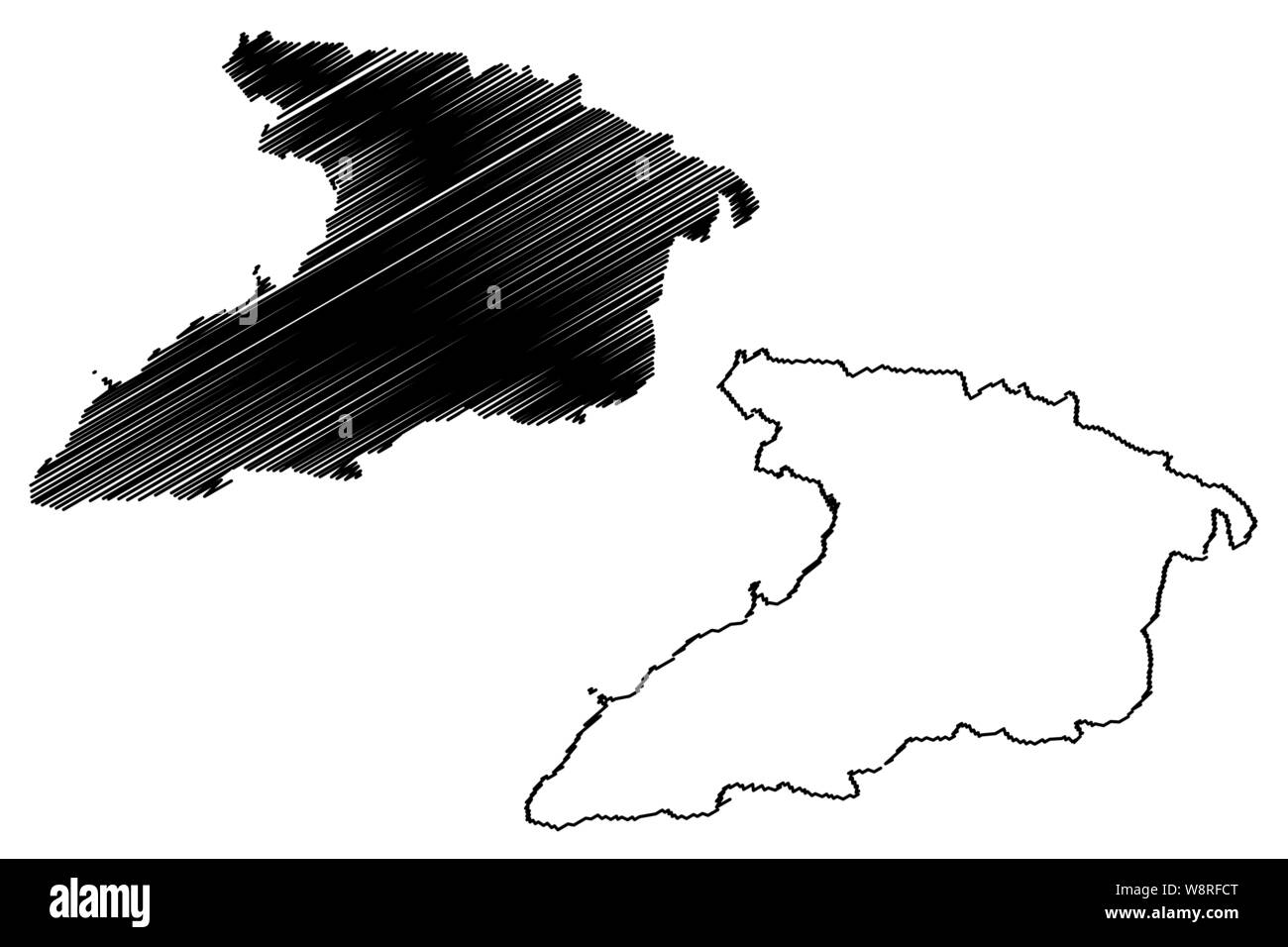 Granma Province (Republic of Cuba, Provinces of Cuba) map vector ...