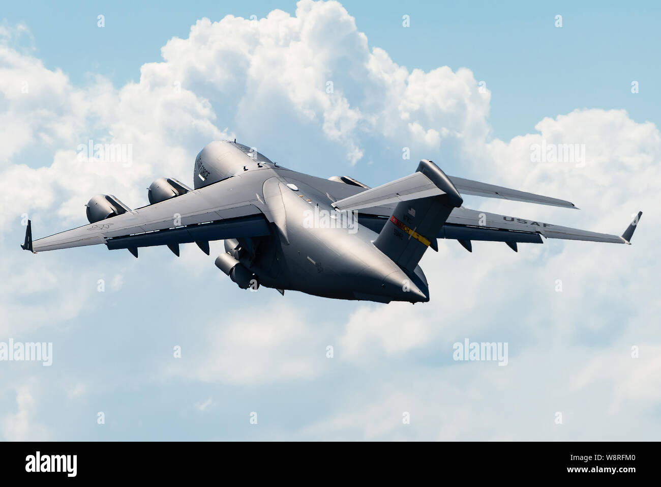 A Boeing C-17 Globemaster III from the 452nd Air Mobility Wing of the ...