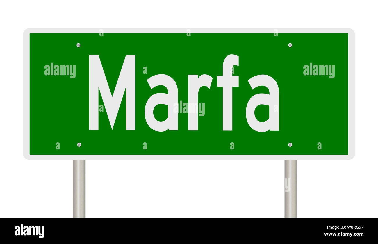 Marfa texas sign hi-res stock photography and images - Alamy